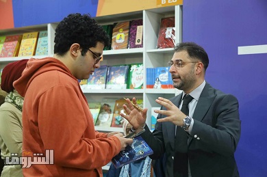 محمد طرزي لـ الشروق: معرض القاهرة للكتاب هو الأكبر في العالم العربي ...